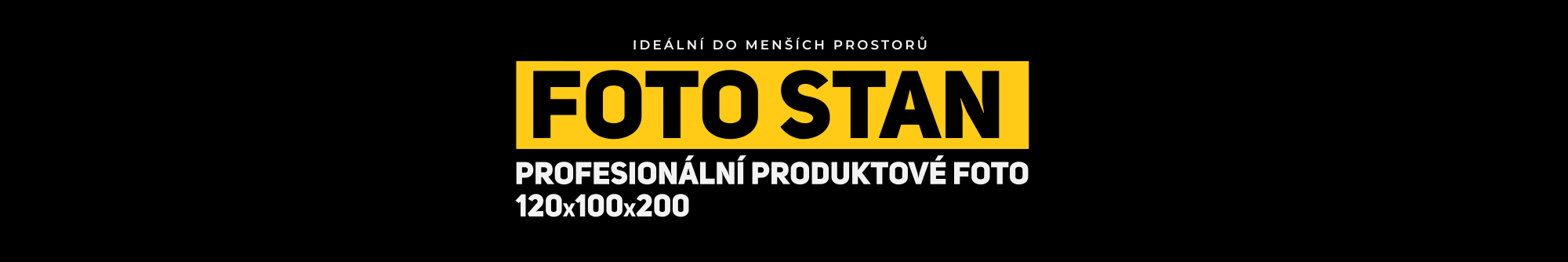 Fotografický stan na produkty - foto stan (120x100x200cm) - FILM-TECHNIKA